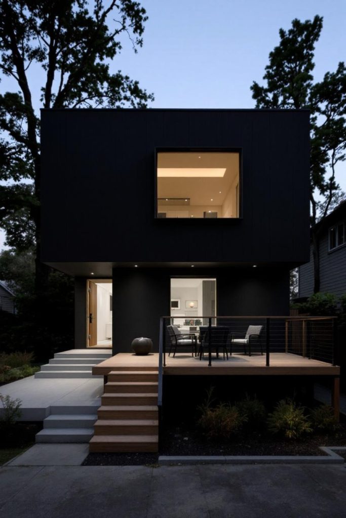34 Dark House Exterior Designs Wrapped in Deep Rich Tones