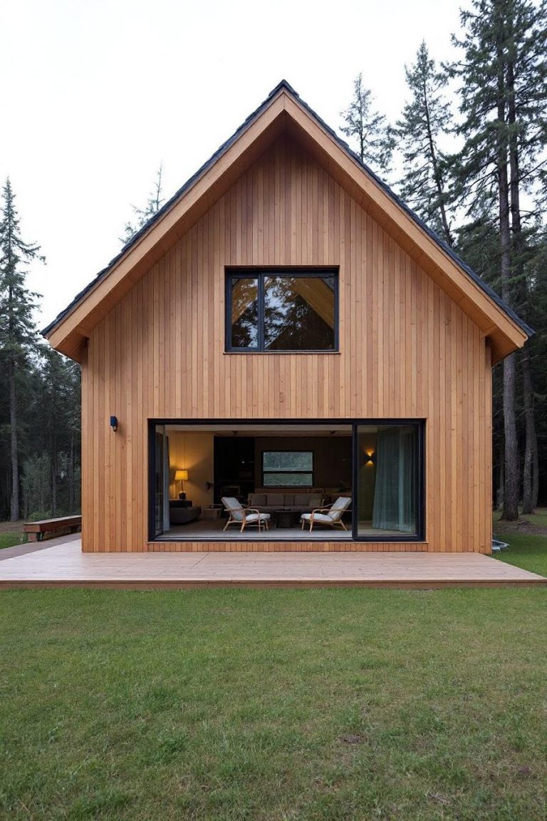 35 Lovely Wooden Cottages Tucked into Nature