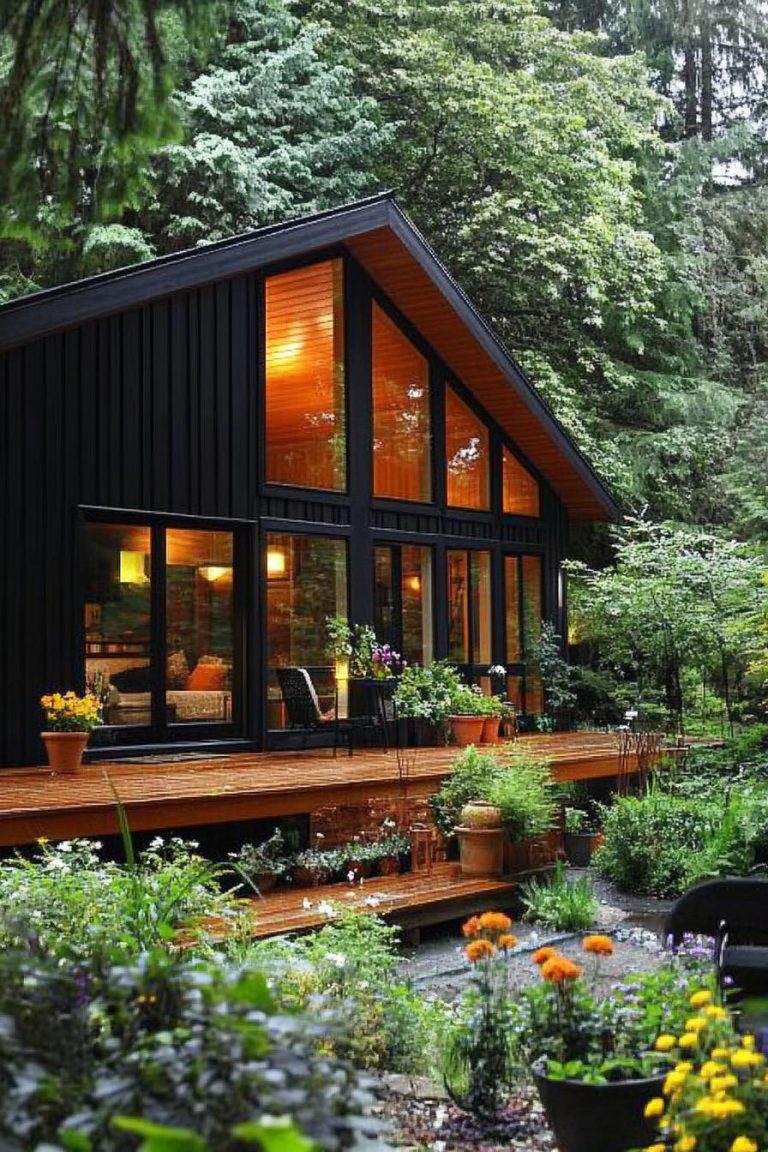 35 Lovely Wooden Cottages Tucked into Nature