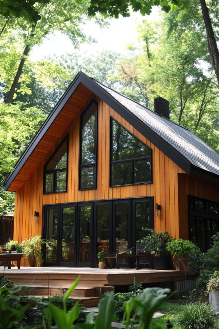 35 Lovely Wooden Cottages Tucked into Nature