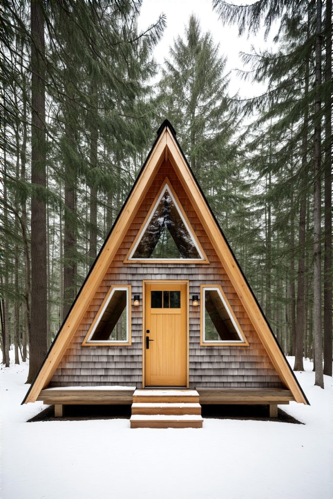 14 Clever A-frame Tiny Houses That Maximize Every Inch