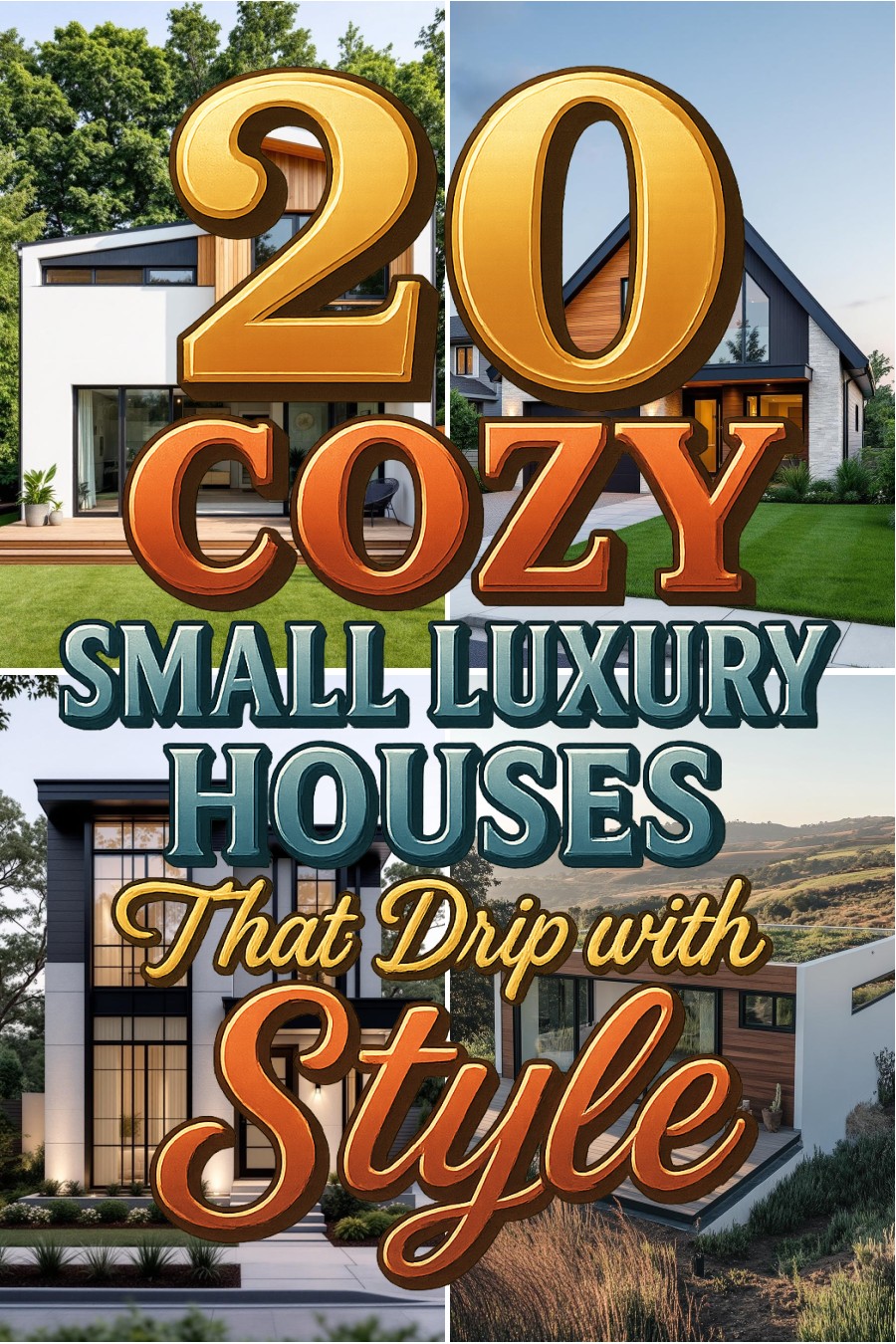 20 Cozy Small Luxury Houses That Drip with Style