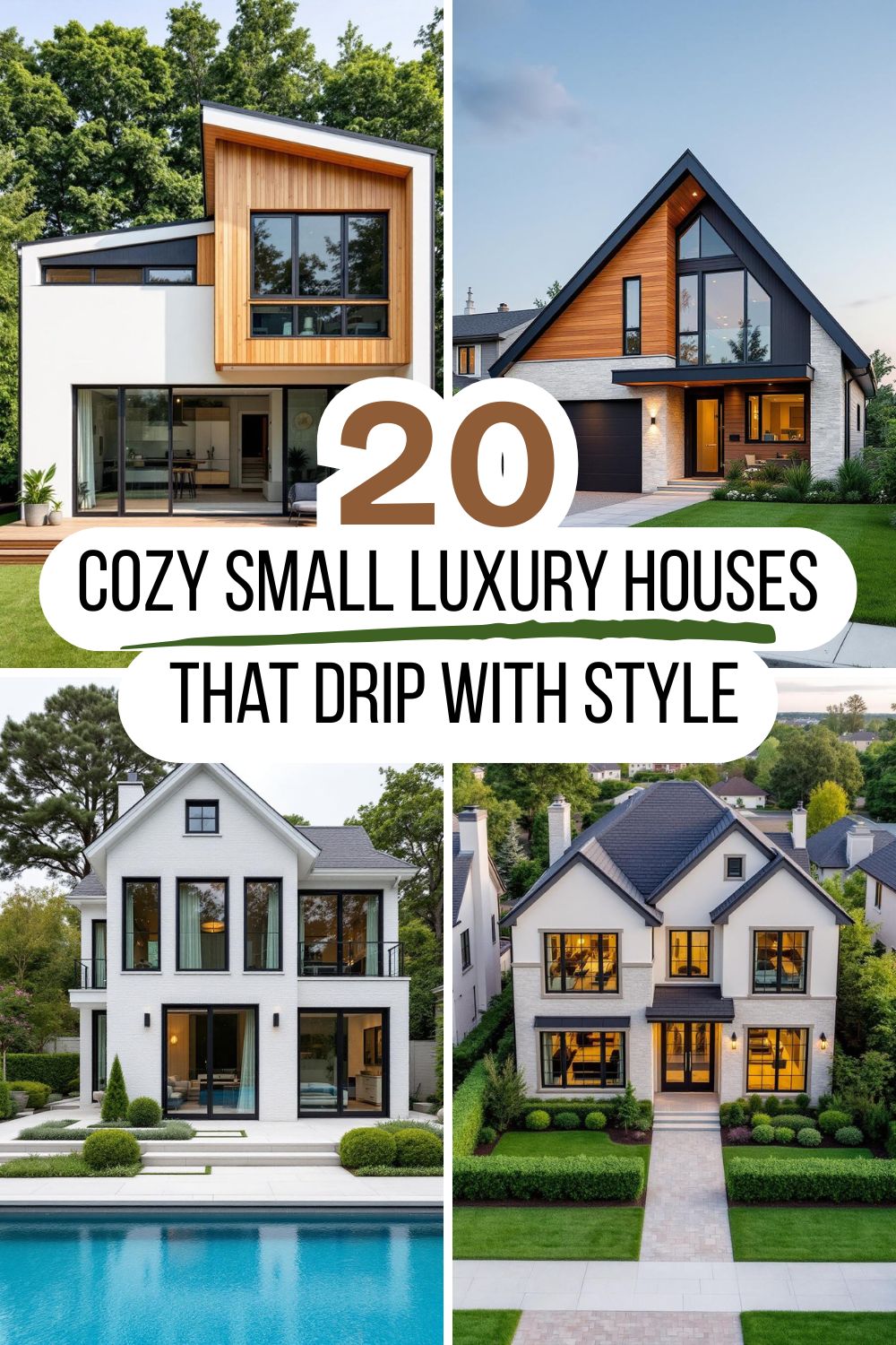 20 Cozy Small Luxury Houses That Drip with Style