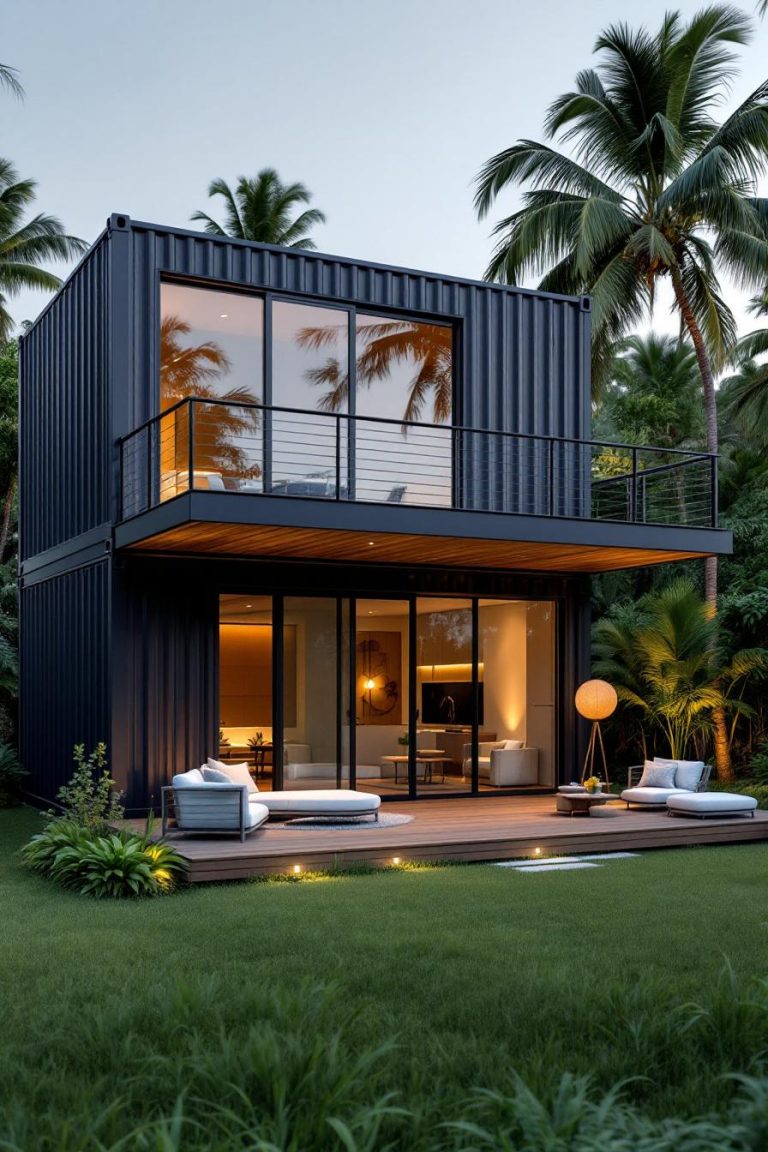 44 Trendy Container House Ideas That Prove Small Can Be Stunning