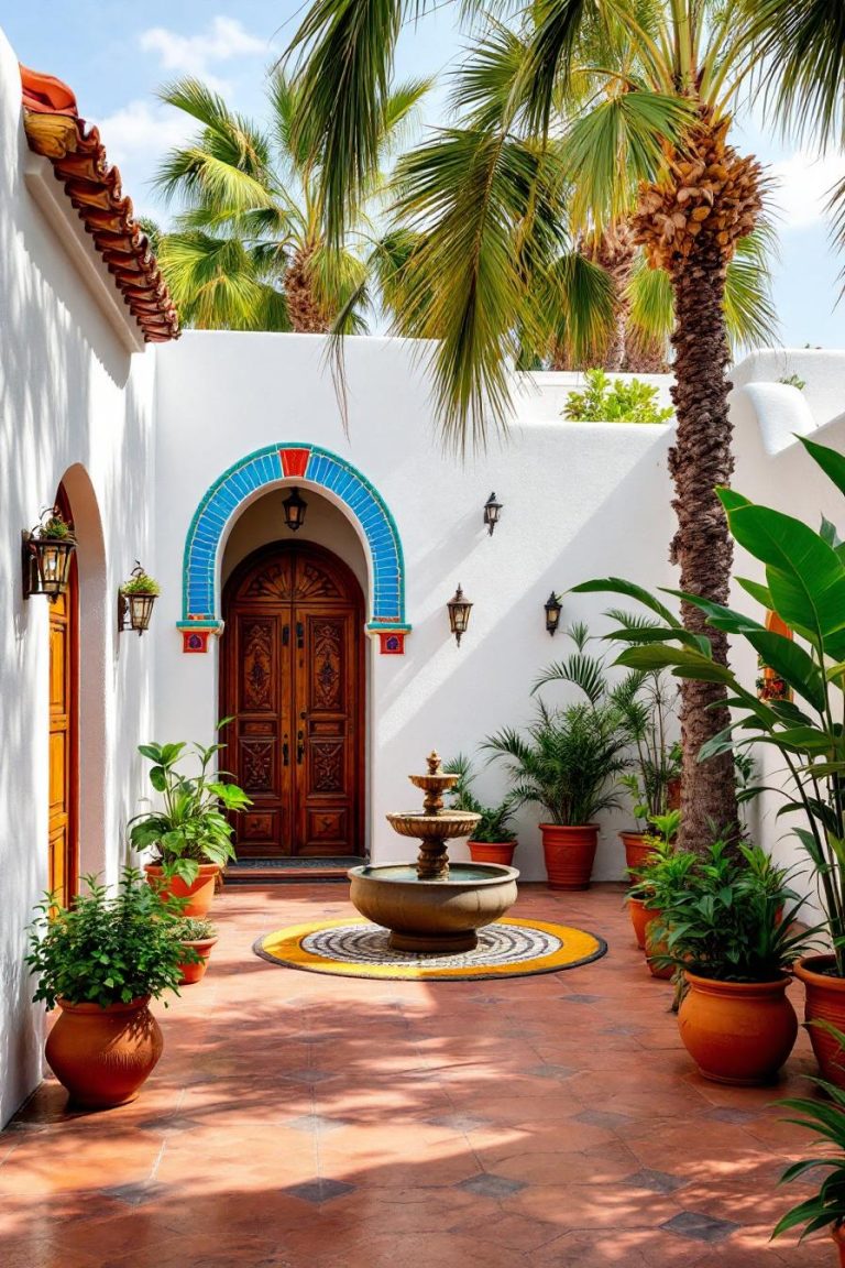 37 Mexican Courtyard Houses Full of Color and Charm