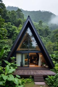 30 A-frame Cottage Designs Blending Adventure and Comfort