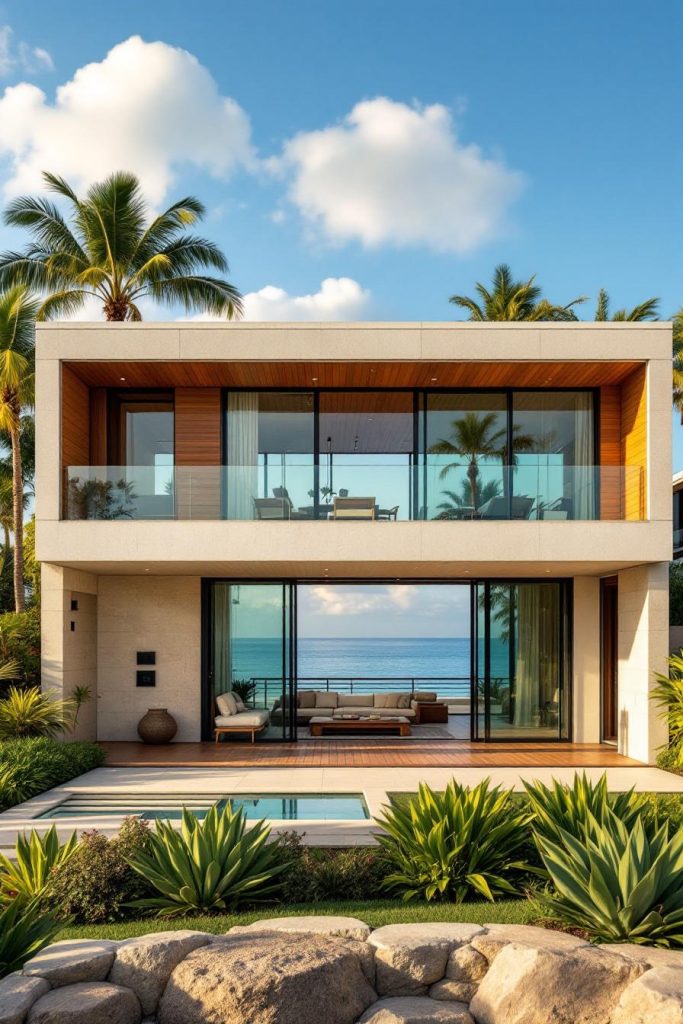 31 Mid-century Modern Beach Houses with Timeless Style