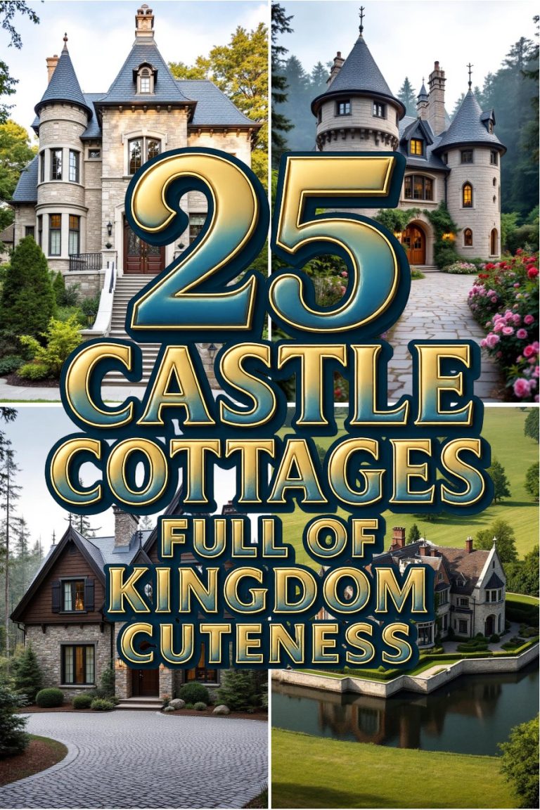 25 Castle Cottages Full of Kingdom Cuteness