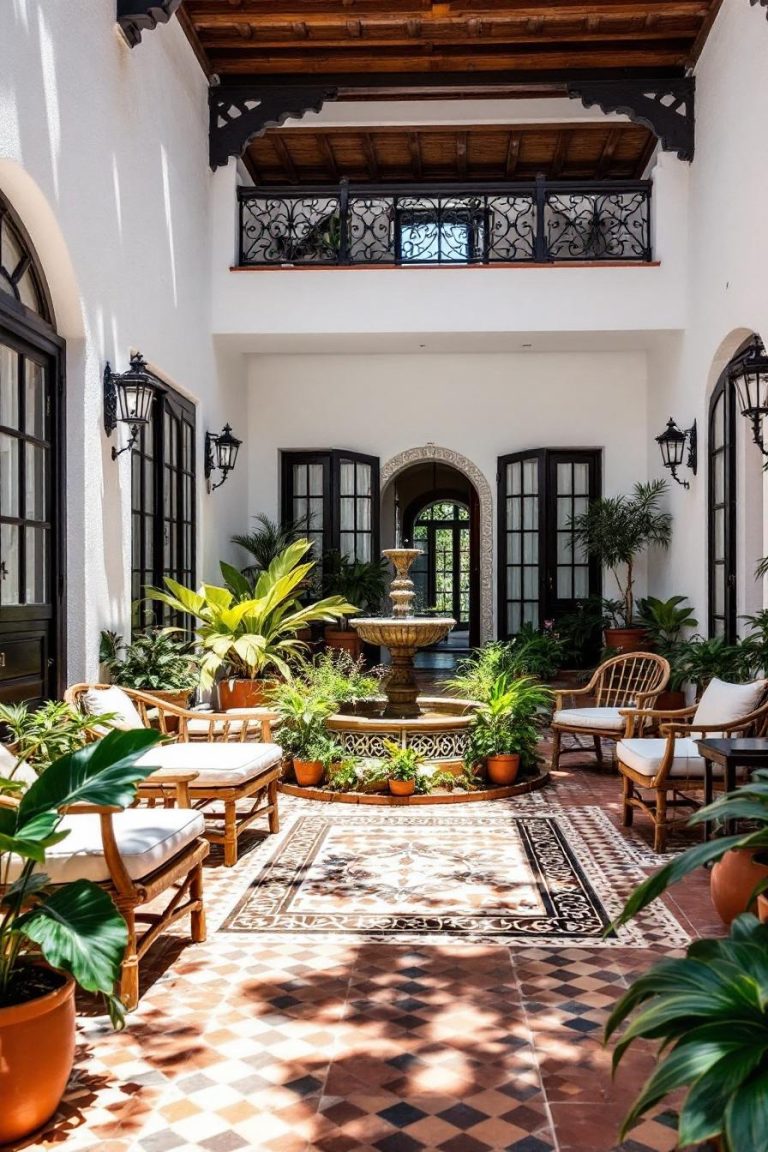 37 Mexican Courtyard Houses Full of Color and Charm
