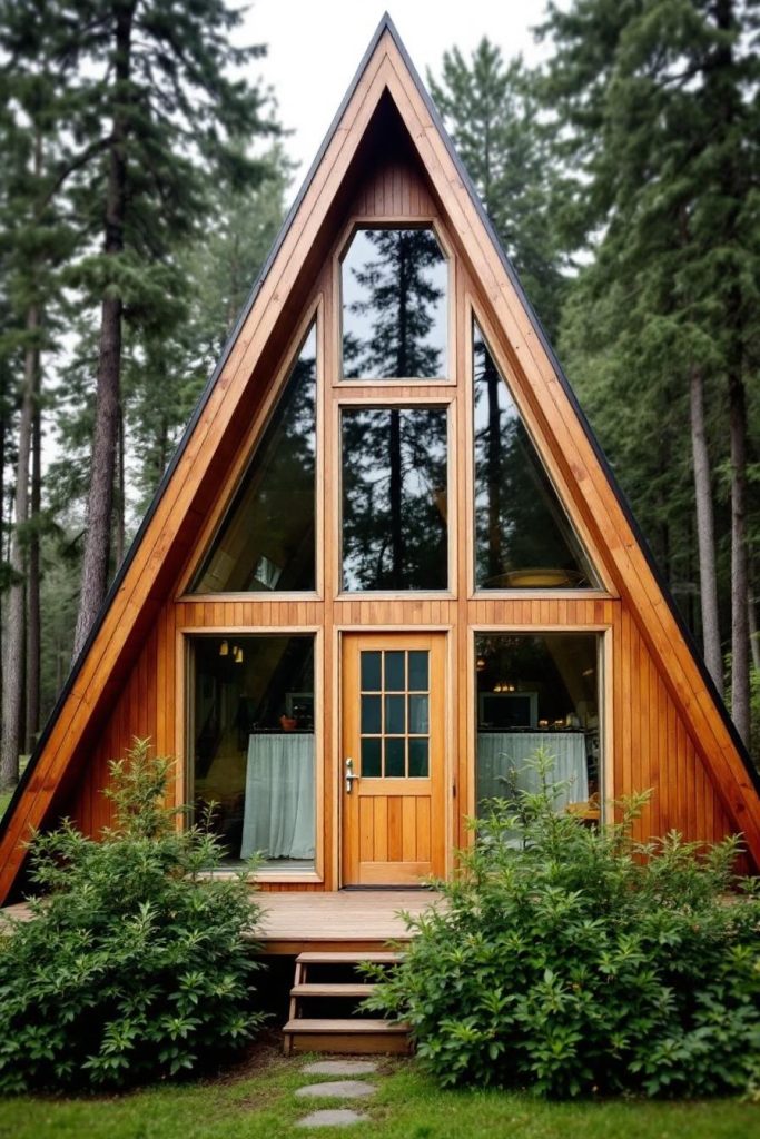 30 A-frame Cottage Designs Blending Adventure and Comfort