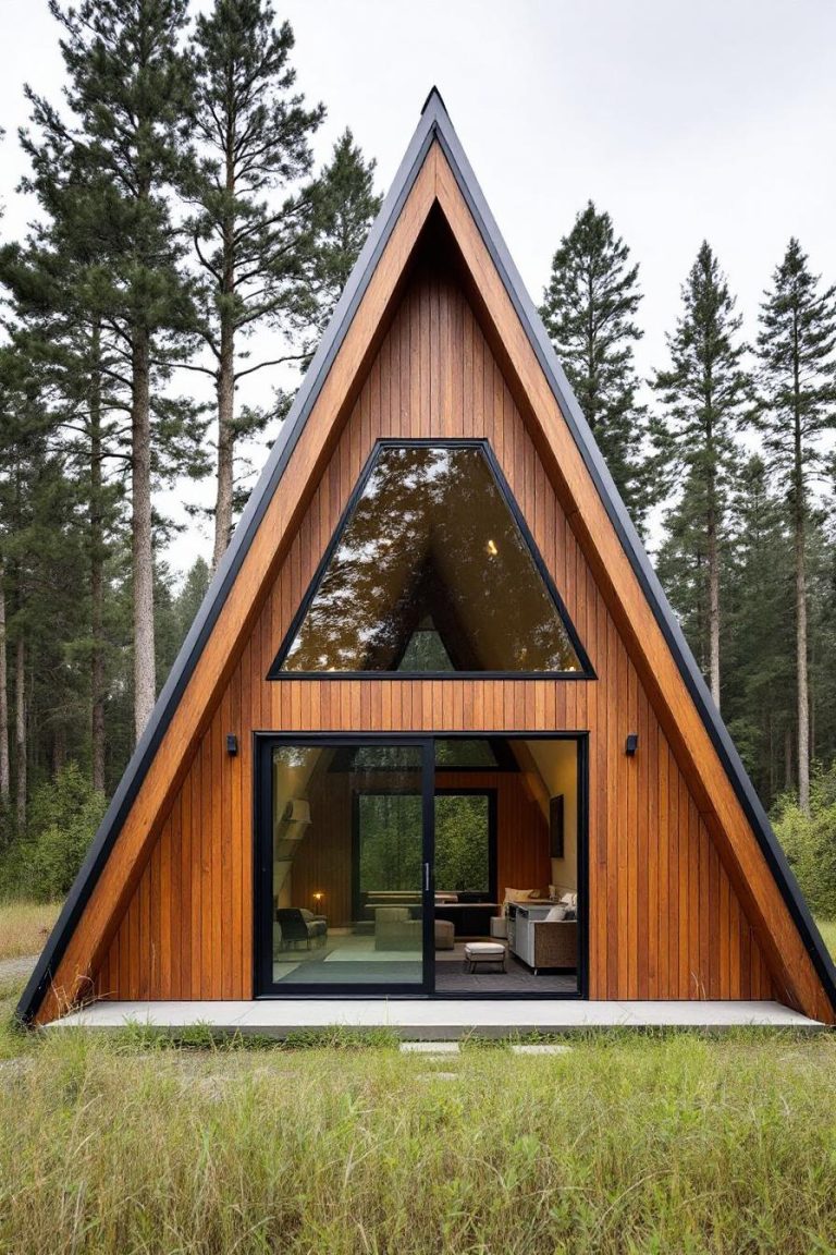 30 A-frame Cottage Designs Blending Adventure and Comfort