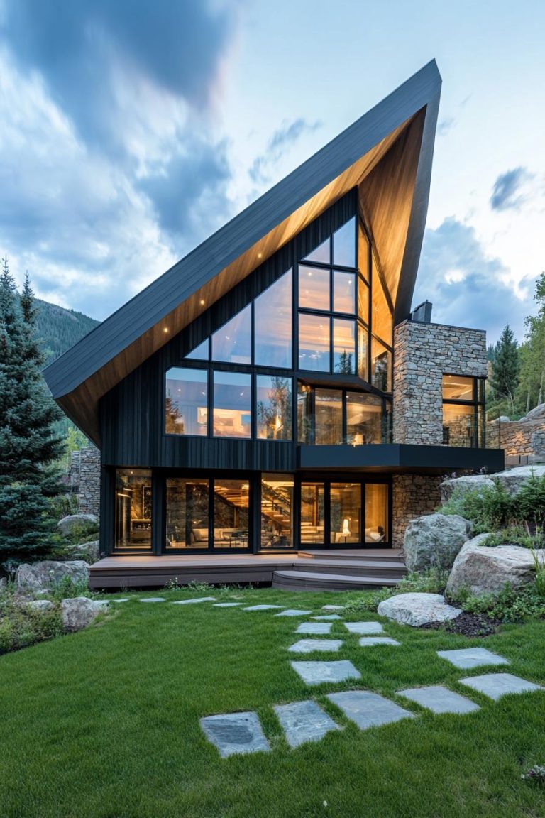 32 Mountain Side Homes Built Into Majestic Slopes
