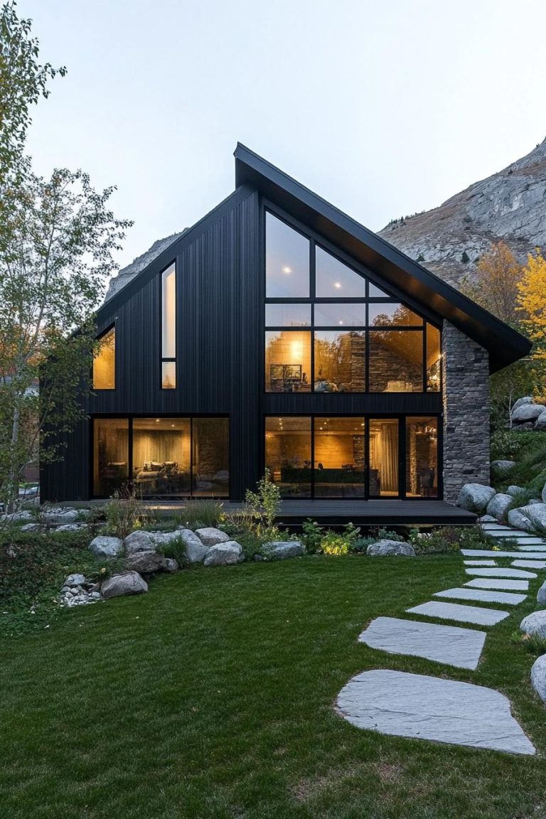 32 Mountain Side Homes Built Into Majestic Slopes