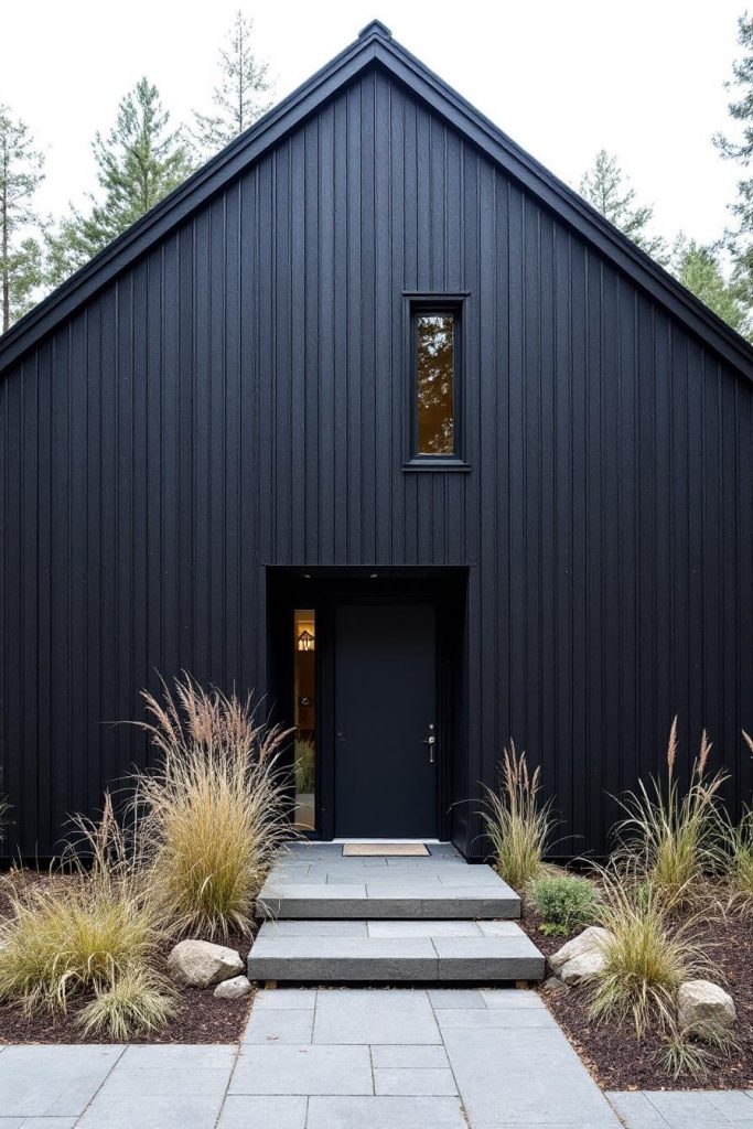 34 Dark House Exterior Designs Wrapped in Deep Rich Tones