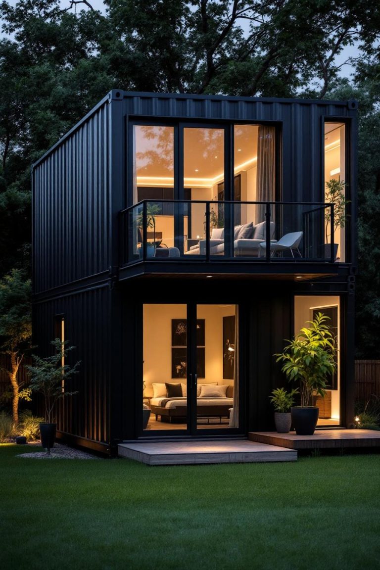 44 Trendy Container House Ideas That Prove Small Can Be Stunning