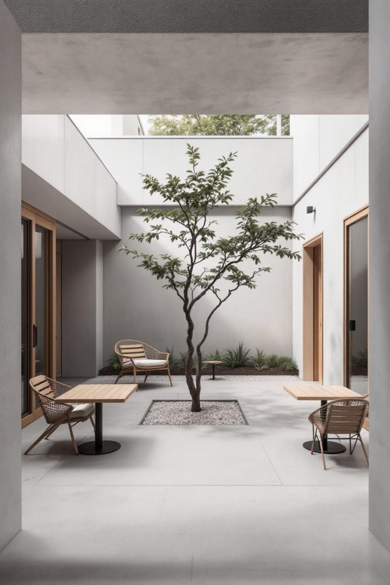 31 Open Courtyard Designs That Merge Nature and Architecture
