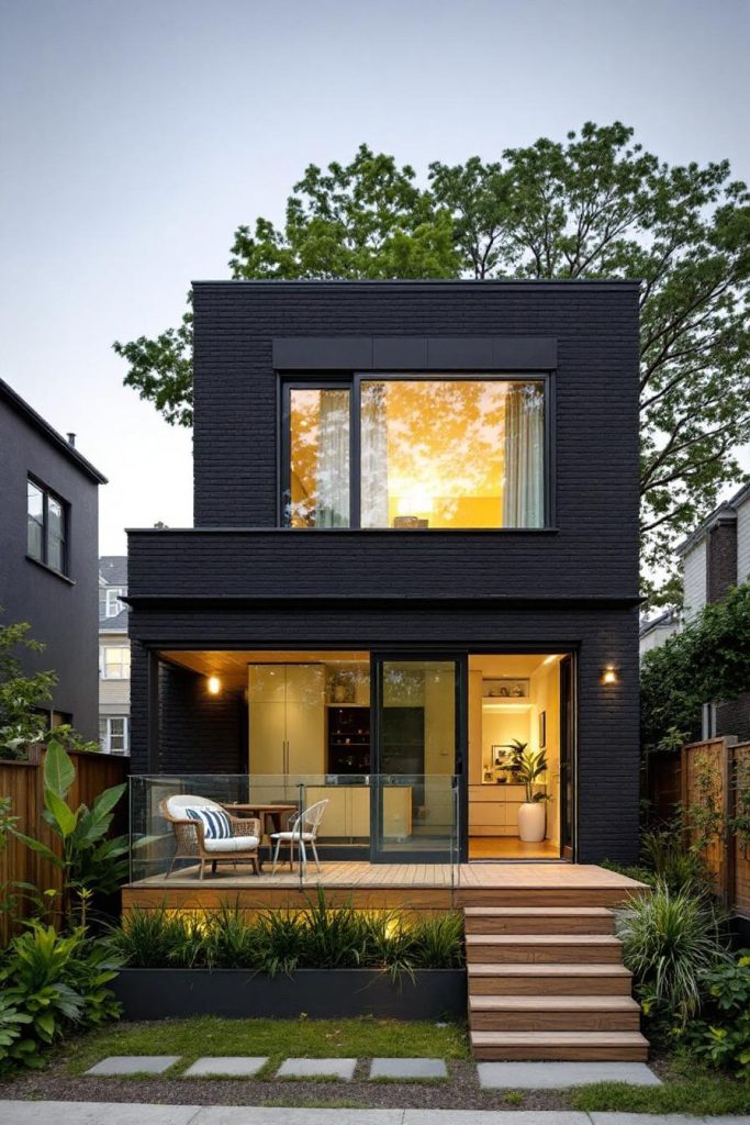 34 Dark House Exterior Designs Wrapped in Deep Rich Tones