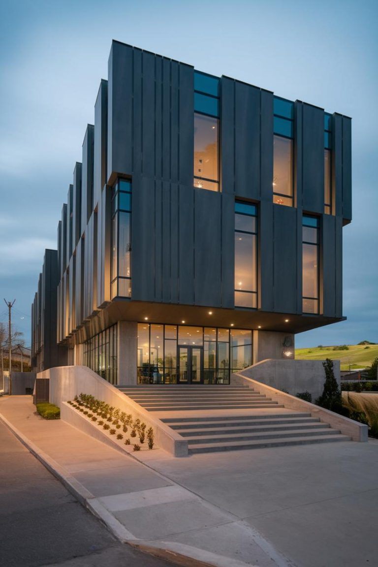 41 Eye-Catching Commercial Exterior Designs That Make a Statement