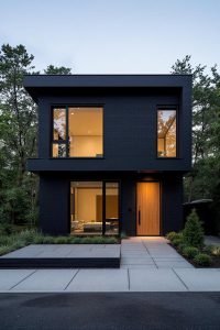 34 Dark House Exterior Designs Wrapped in Deep Rich Tones