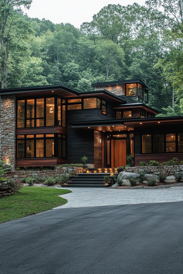 32 Mountain Side Homes Built Into Majestic Slopes