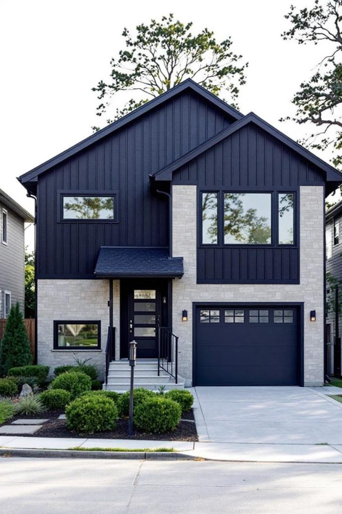 34 Dark House Exterior Designs Wrapped in Deep Rich Tones