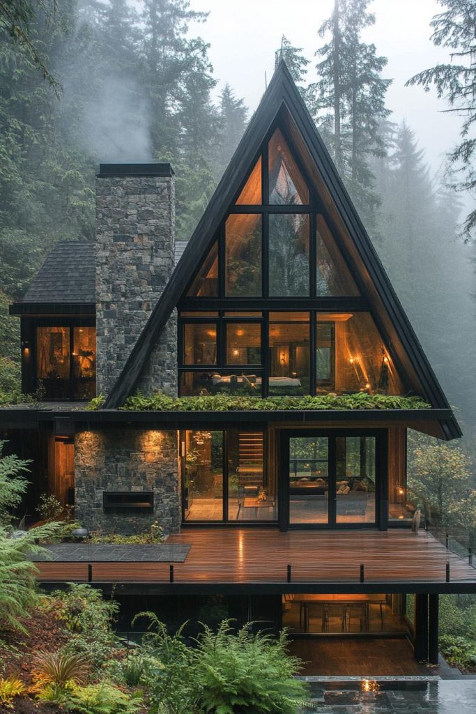 32 Mountain Side Homes Built Into Majestic Slopes