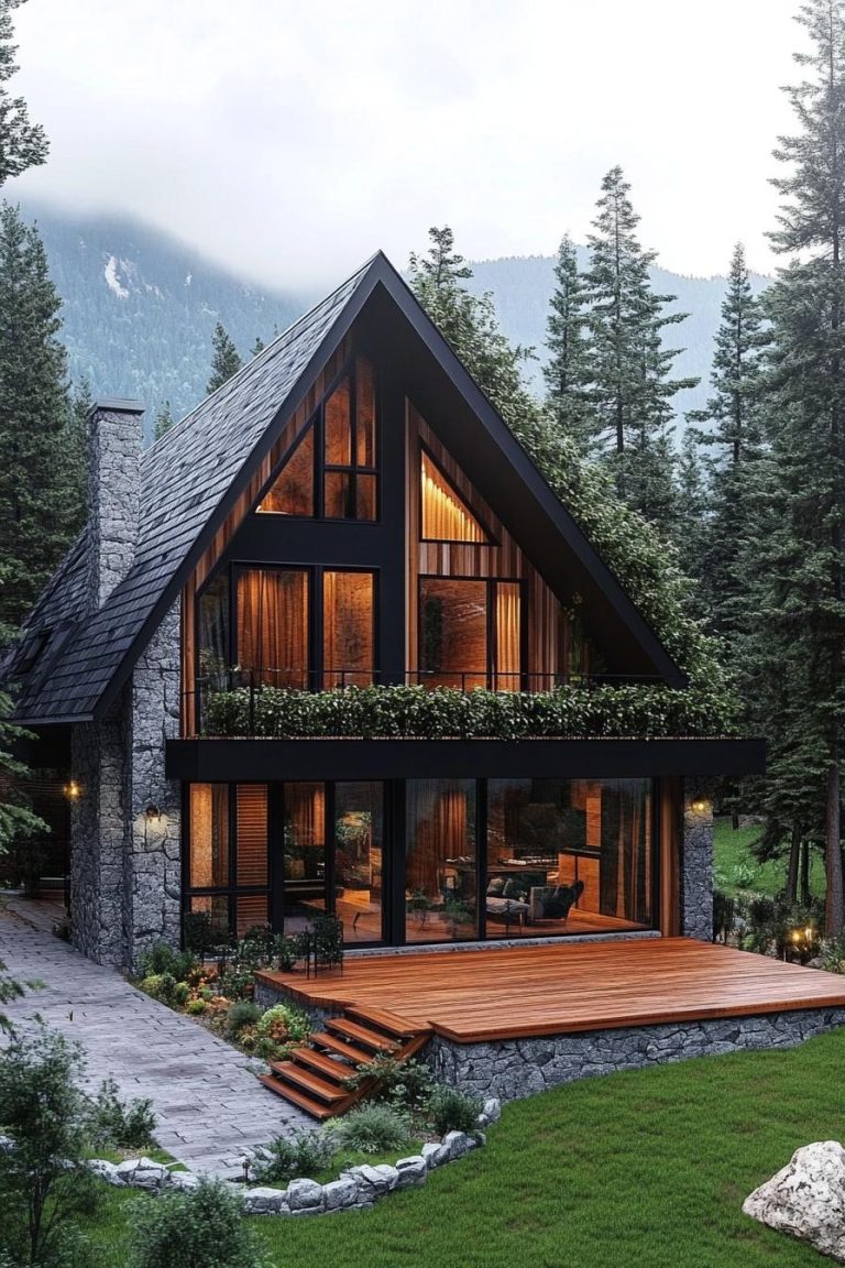 32 Mountain Side Homes Built Into Majestic Slopes