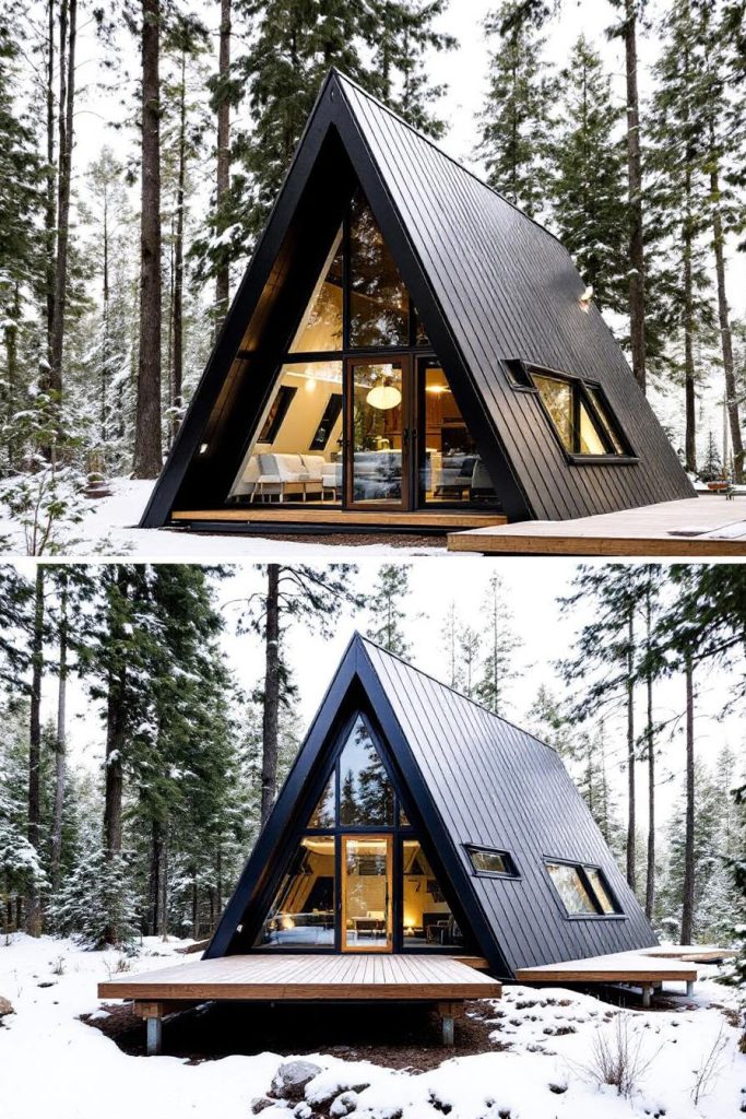 30 A-frame Cottage Designs Blending Adventure and Comfort