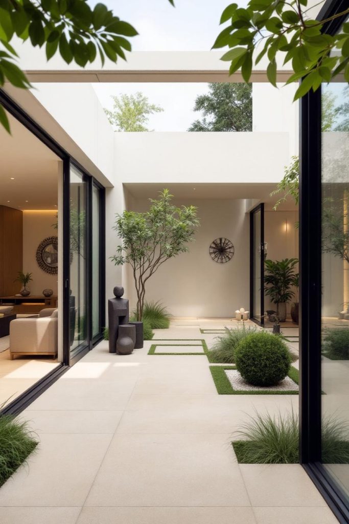 31 Open Courtyard Designs That Merge Nature and Architecture