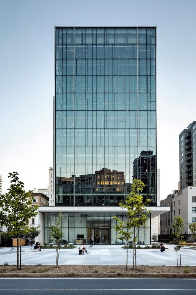 19 Glass Facade Building Designs That Reflect Modern Elegance
