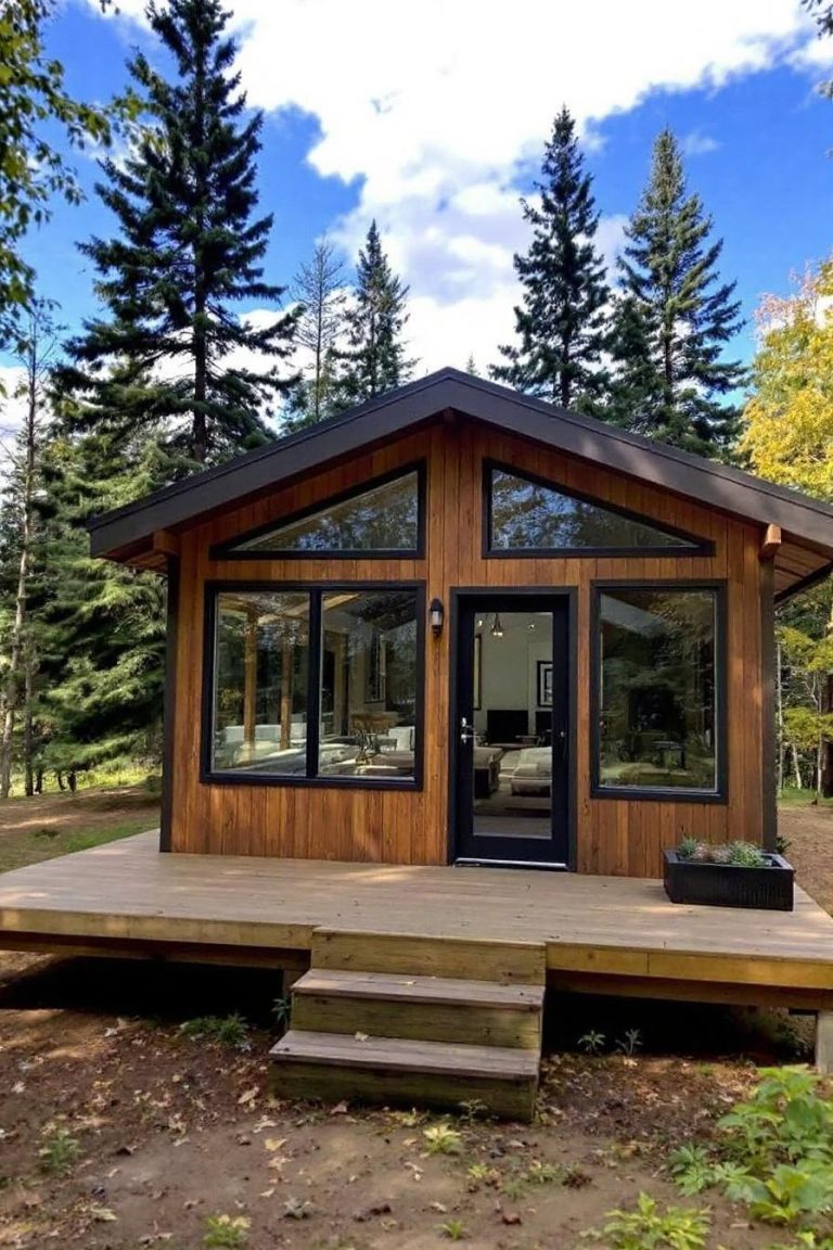16 Compact Prefab Cabins for Peaceful Nature Retreats