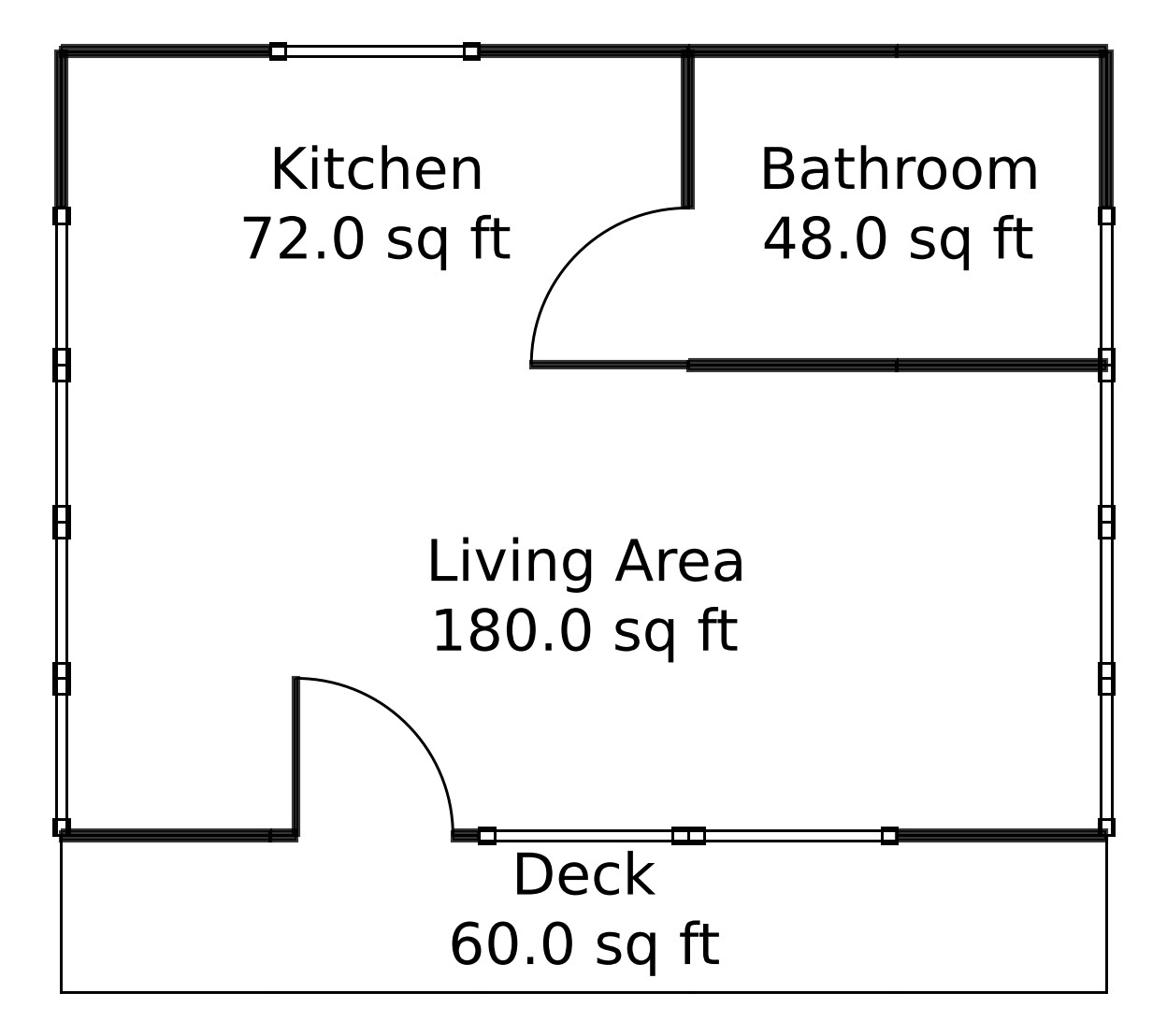 Rustic Rusted Refuge Small Metal House Floor Plans