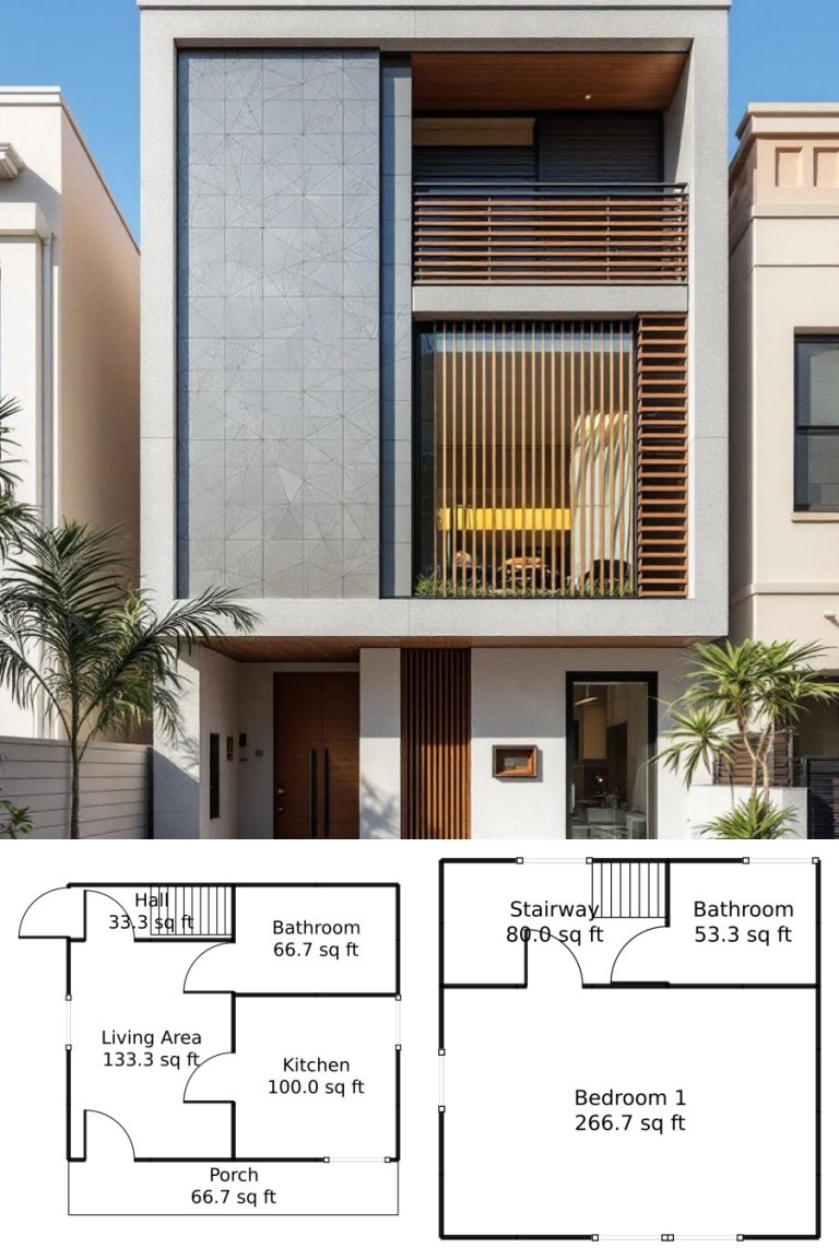 Squared Serenity Showcase: Modern House Floor Plans