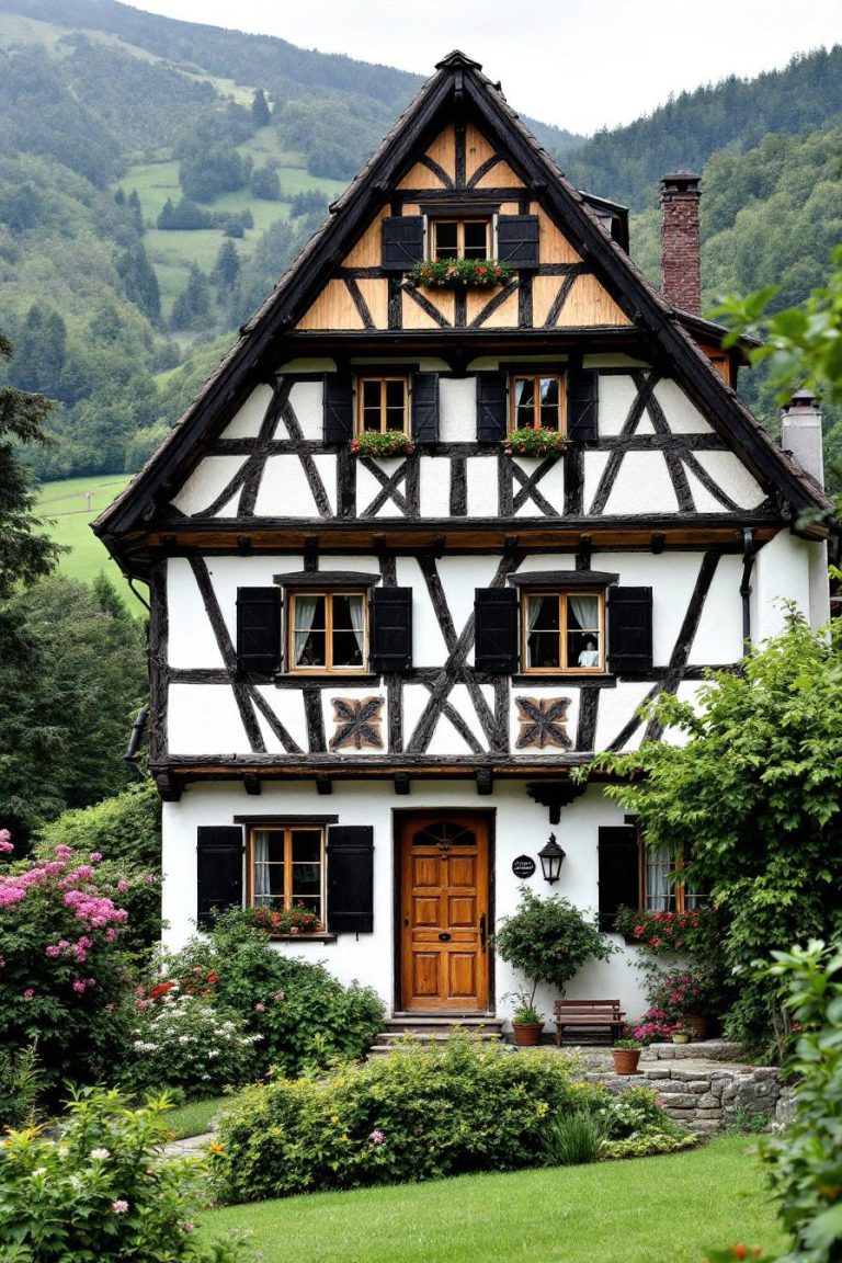 33 Charming German Cottages with Rustic Details
