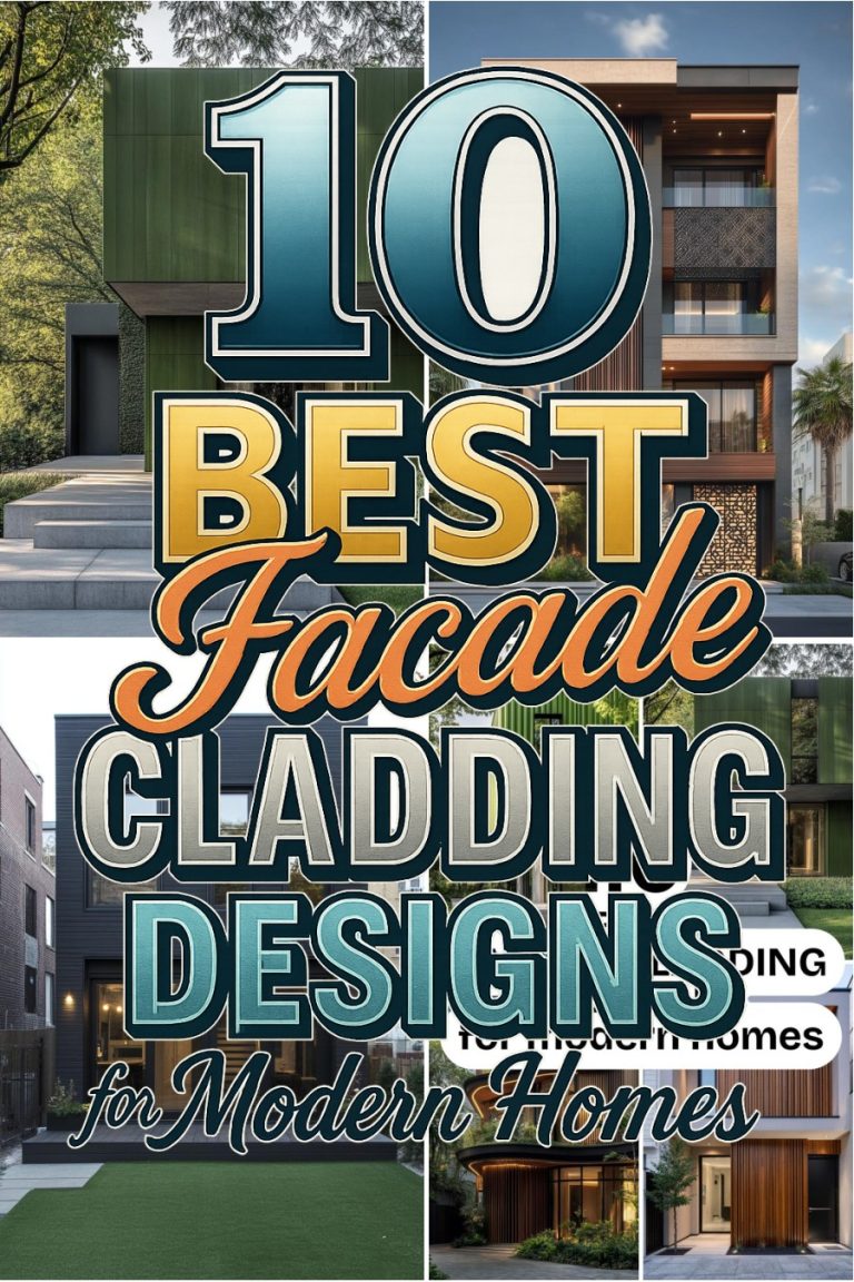 10 Best Facade Cladding Designs for Modern Homes