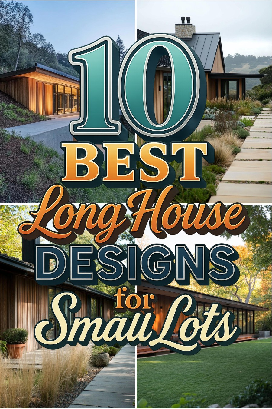 10 Best Long House Designs for Small Lots