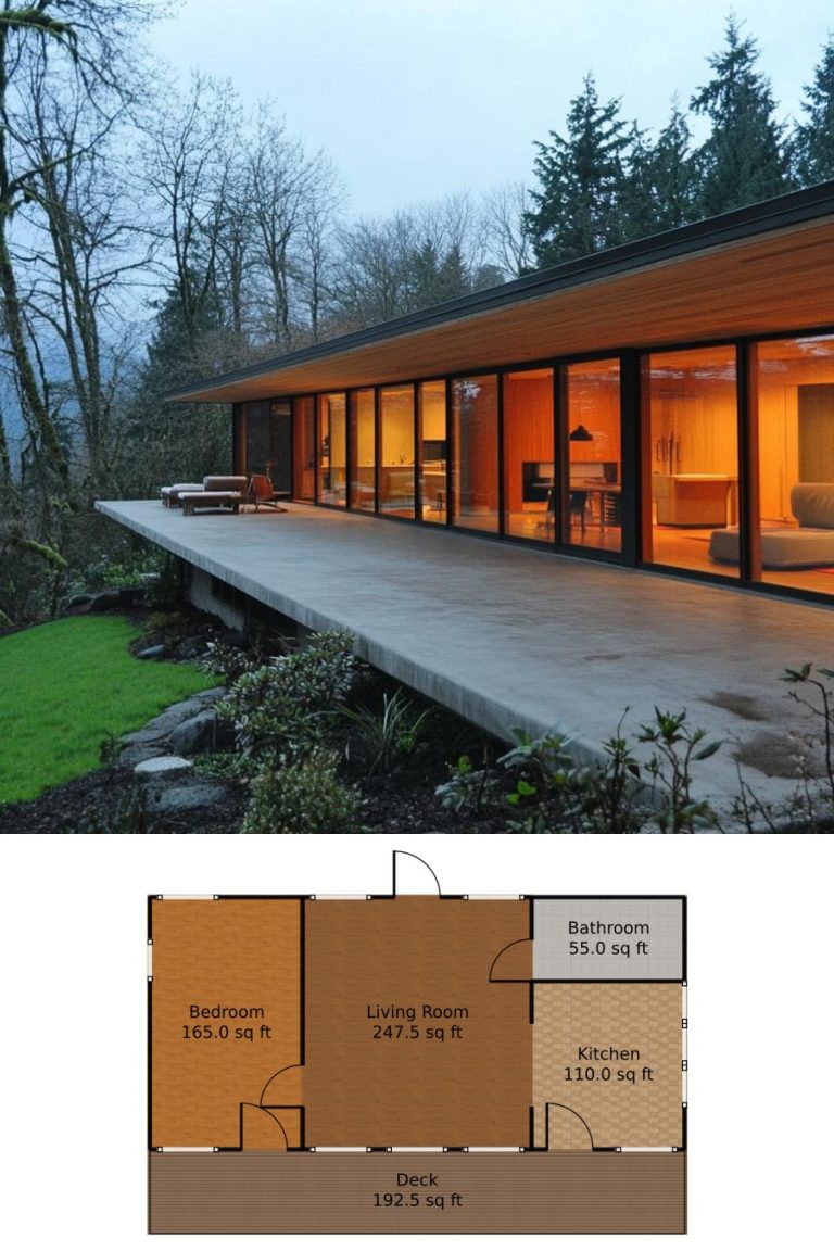 Elongated Elegance in Evergreen: Long House Floor Plans
