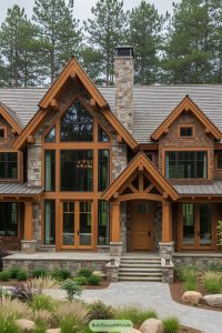 20 Rustic Houses Radiating Cozy Charm