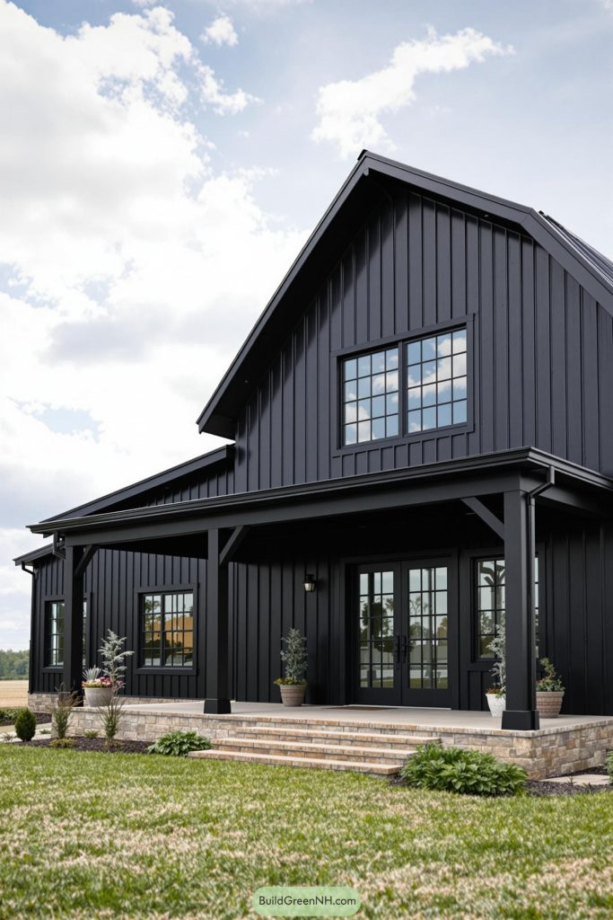 20 Black Barndominiums That Blend Rustic and Chic Styles