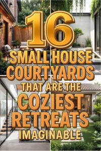 16 Small House Courtyards That Are the Coziest Retreats Imaginable