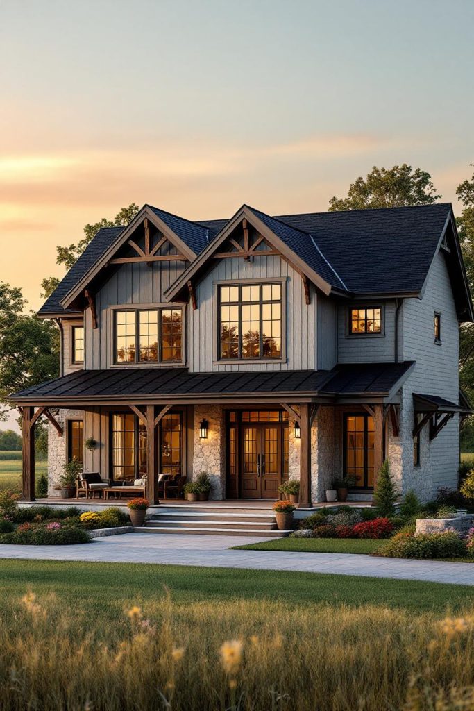 22 Big Country Houses That Will Make You Want to Move and Moo-ve