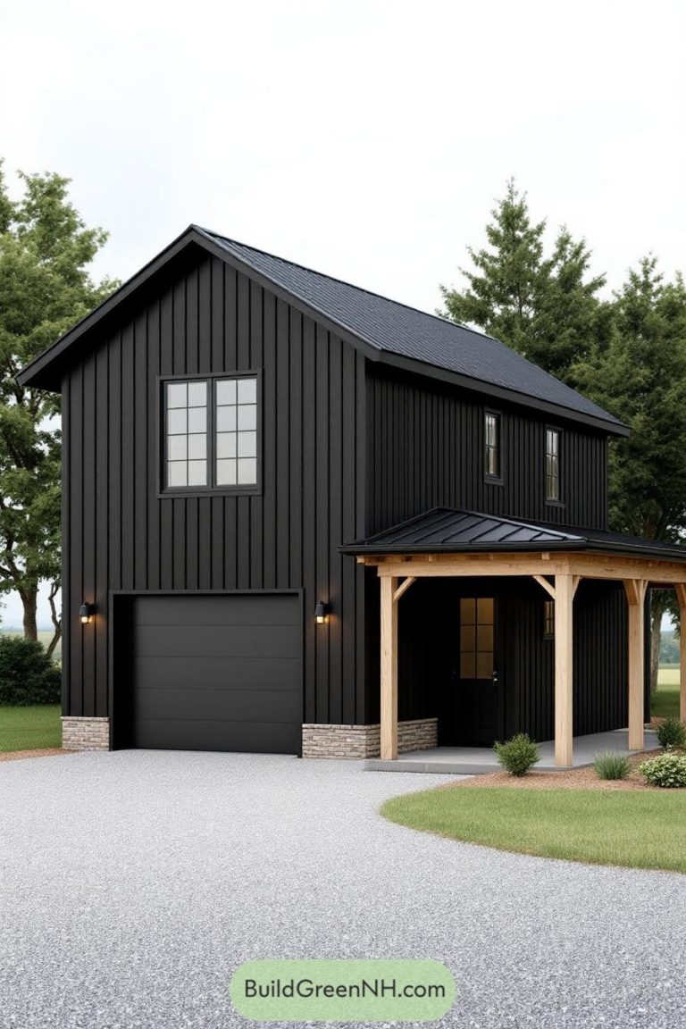 20 Black Barndominiums That Blend Rustic and Chic Styles