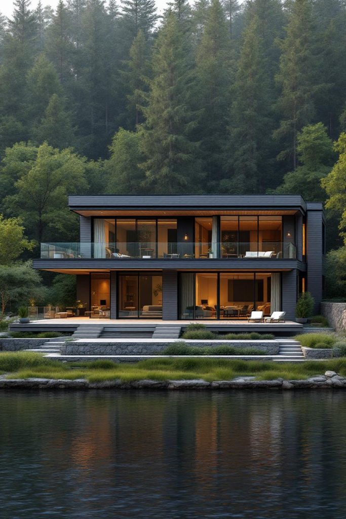34 Stunning River Houses That Make the Riverfront Prettier
