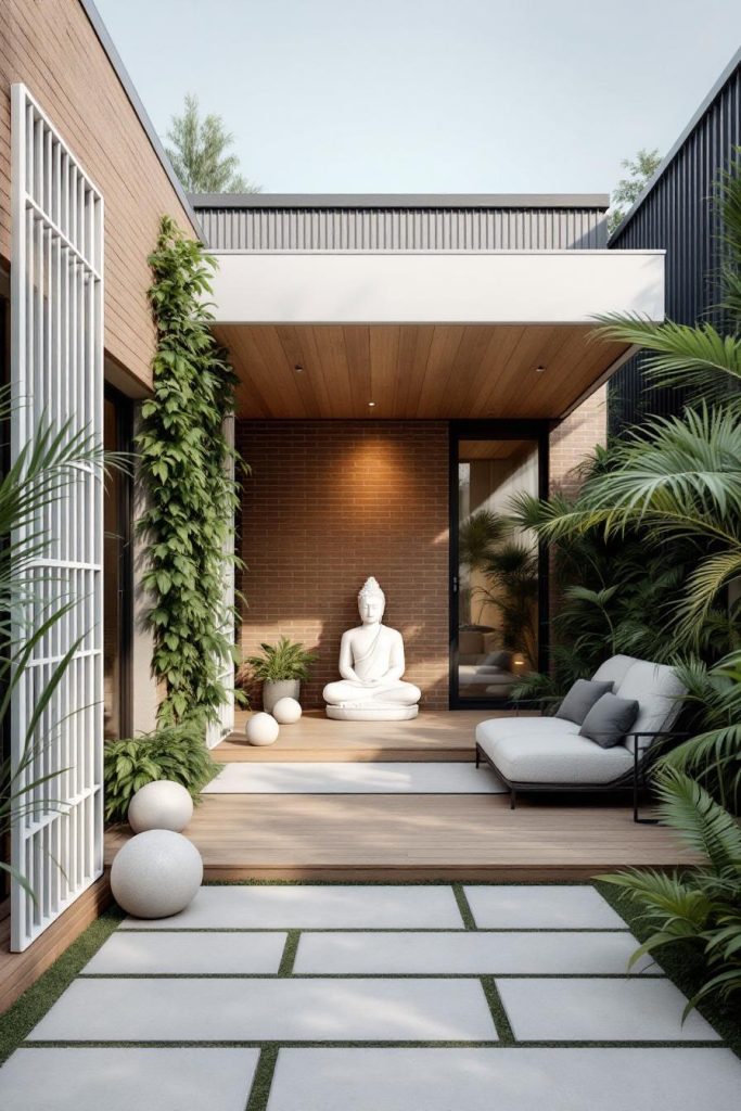 16 Small House Courtyards That Are the Coziest Retreats Imaginable