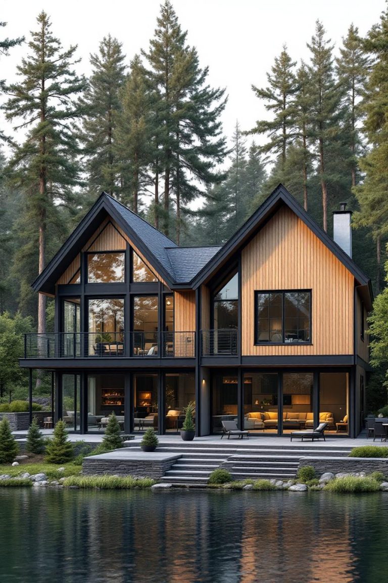39 Dream Lake Houses For Your Splashy Escape