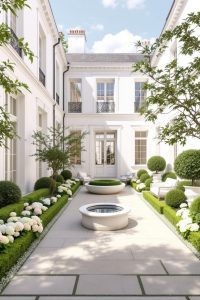 22 English Courtyard Designs That Will Make Your Neighbors Green With Envy