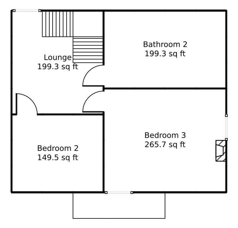 Adorable Abode with a Whimsical Welcome: Cottage House Floor Plans