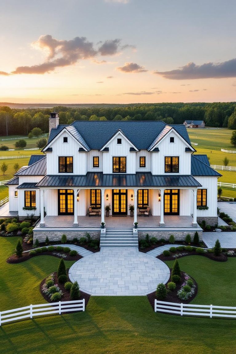 22 Big Country Houses That Will Make You Want to Move and Moo-ve