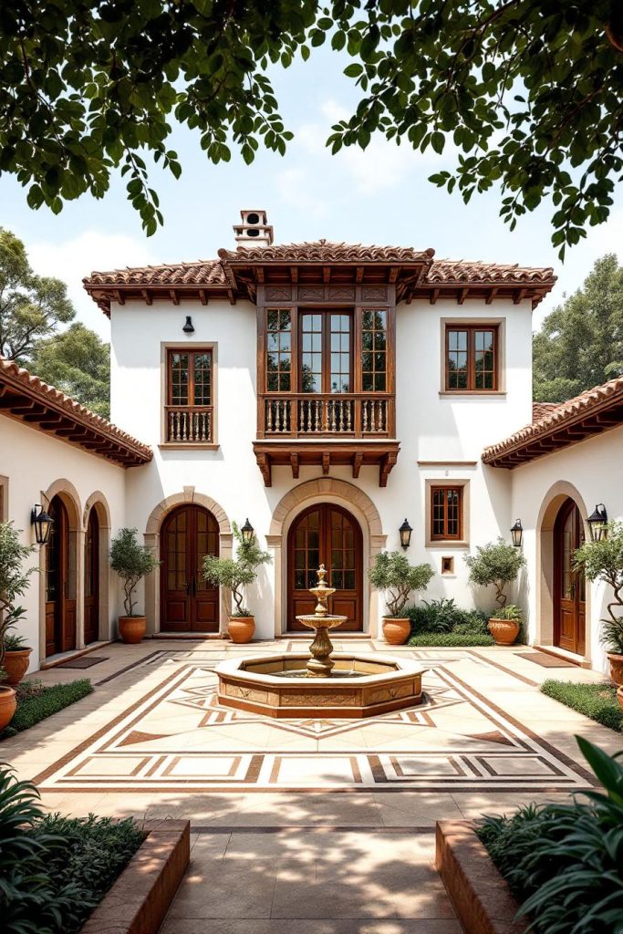 20 Spanish Courtyard Designs to Swoon Over