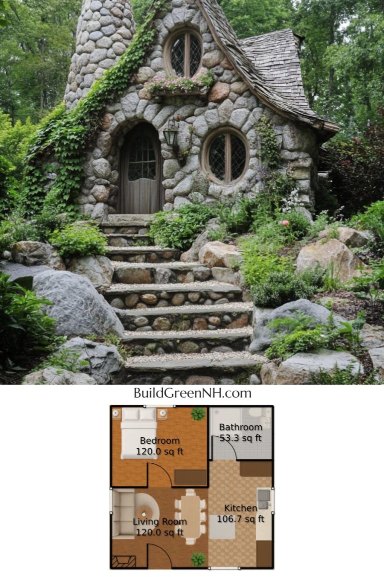 Magical Enchanted Cottage: Fairytale Cottage Floor Plans